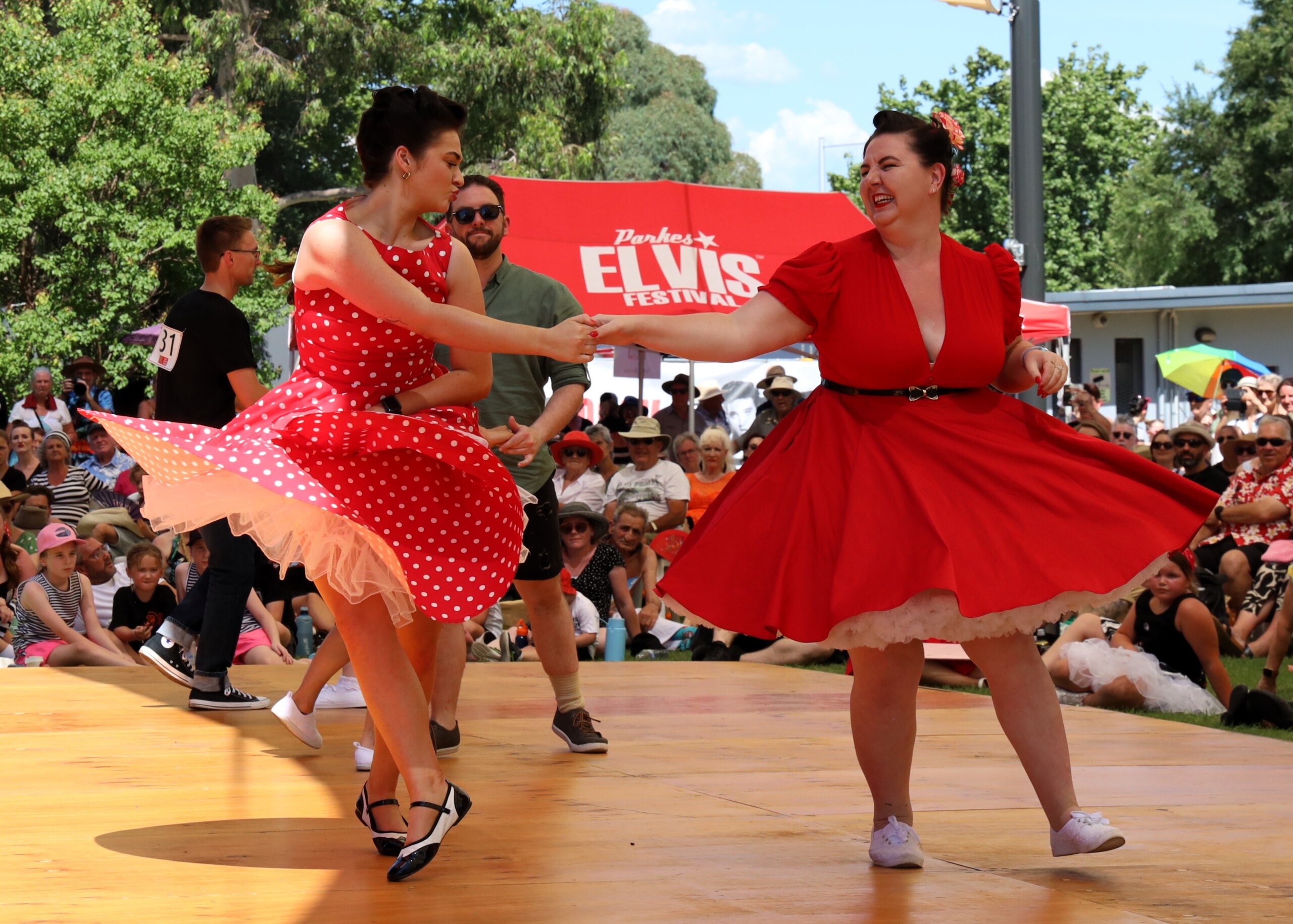 Rock 'n' Roll Dancing - Parkes Elvis Festival