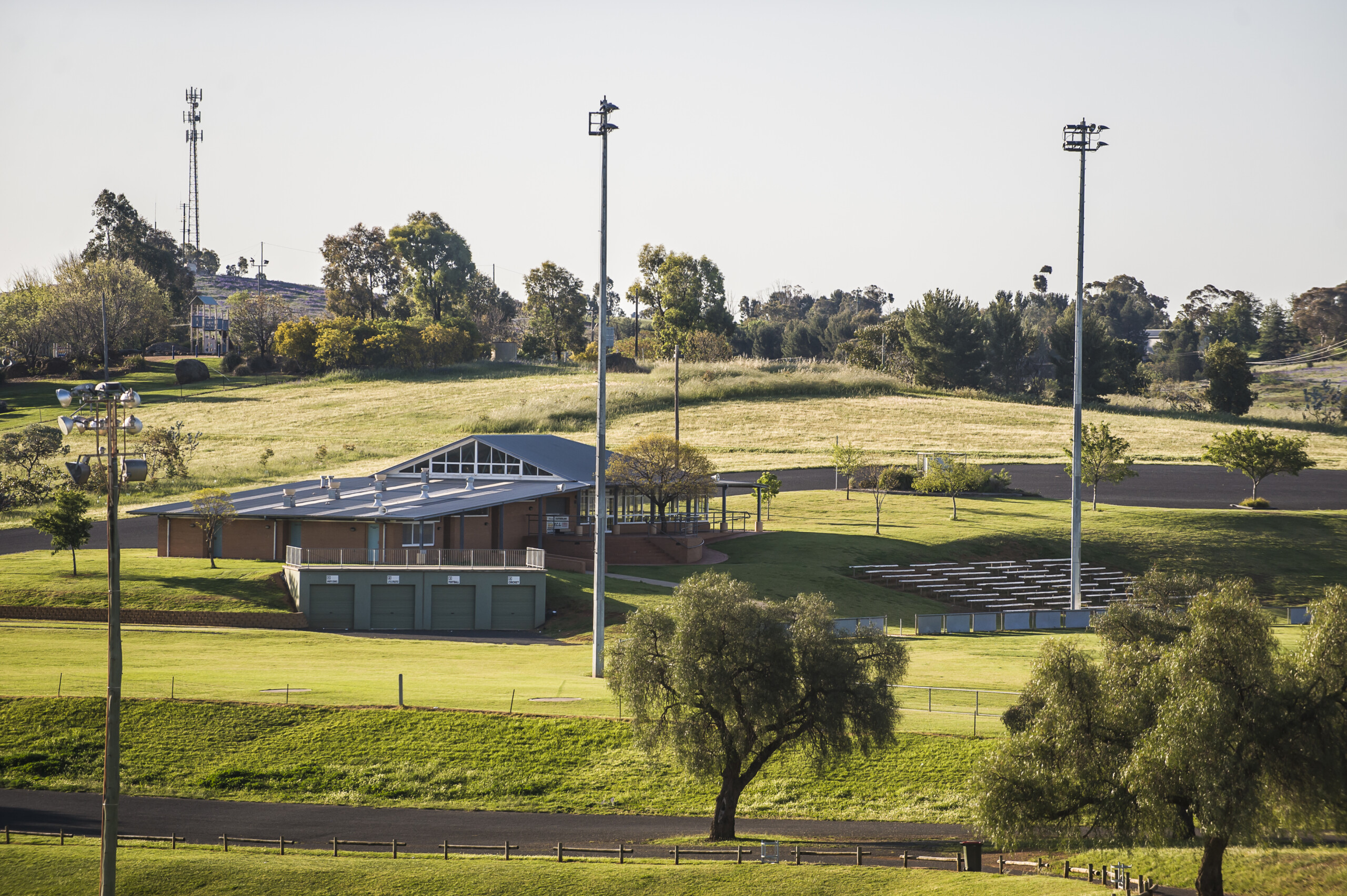 Northparkes Oval Temporary Caravan Park - Parkes Elvis Festival