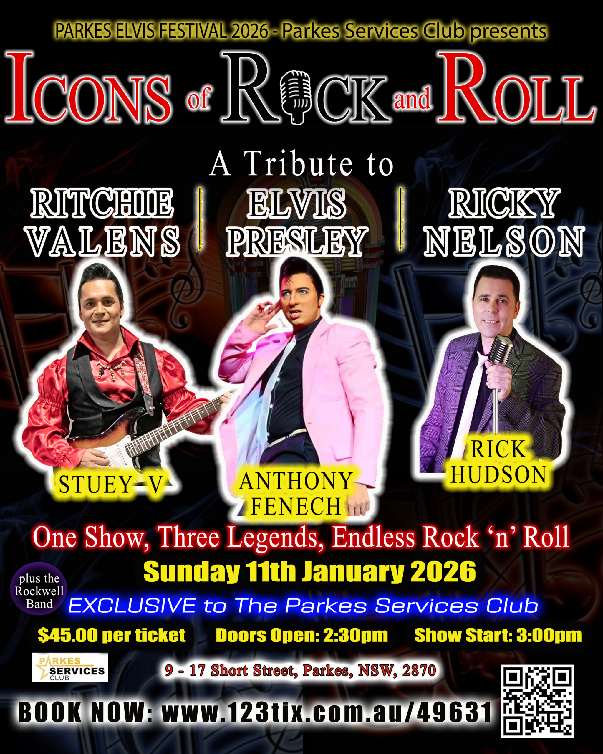 Icons of Rock N Roll - Parkes Elvis Festival